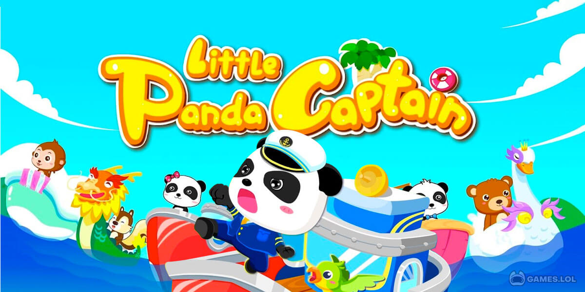 Little Panda Captain - Fun Educational Game - Games.lol