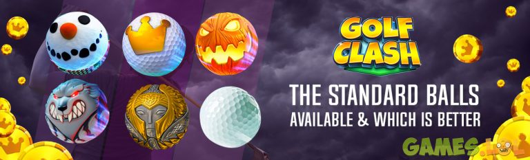 Golf Clash Balls: A Guide To The Different Standard Balls in the Game