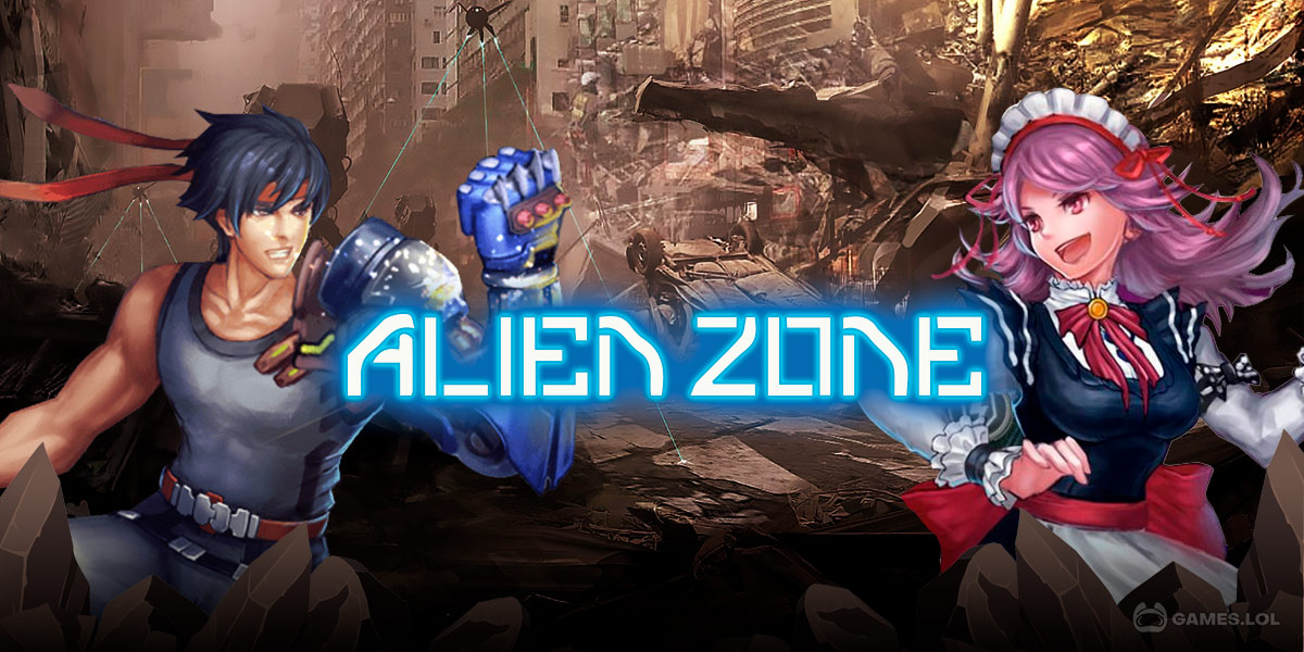 Play Alien Zone Plus on PC - Arm Yourself & Shoot Down Enemies