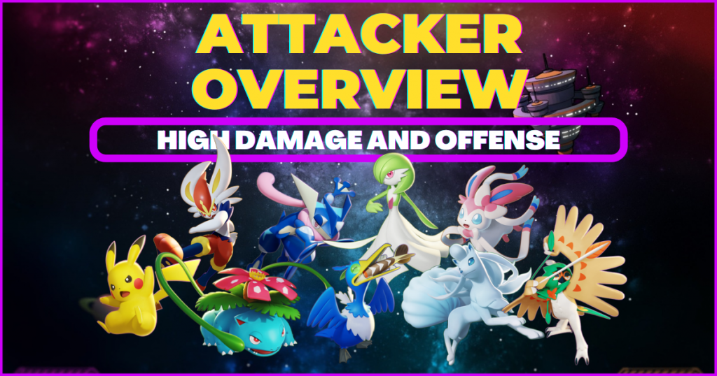 Pokémon Unite - The Cheat Sheet For Attackers Guide