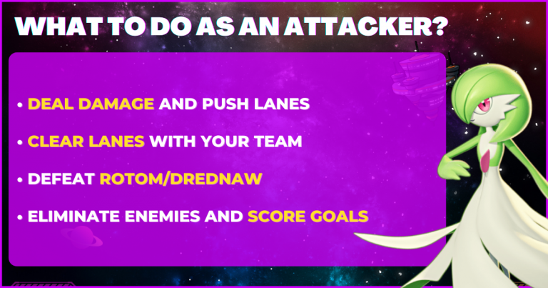 Pokémon Unite - The Cheat Sheet For Attackers Guide