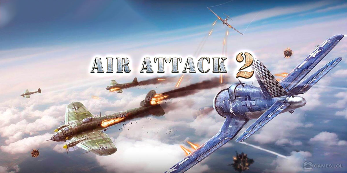 Play AirAttack 2 - WW2 Airplane Shooter on PC - Games.lol