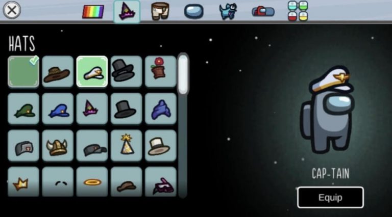All About Among Us Character Hats & How To Get Them