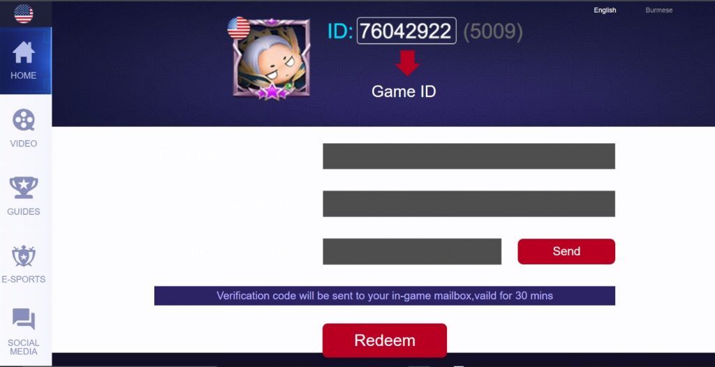 Mobile Legends Redeem Codes for 2022