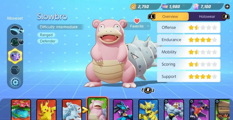 Pokémon UNITE Slowbro - How to Master Playing Slowbro Efficiently