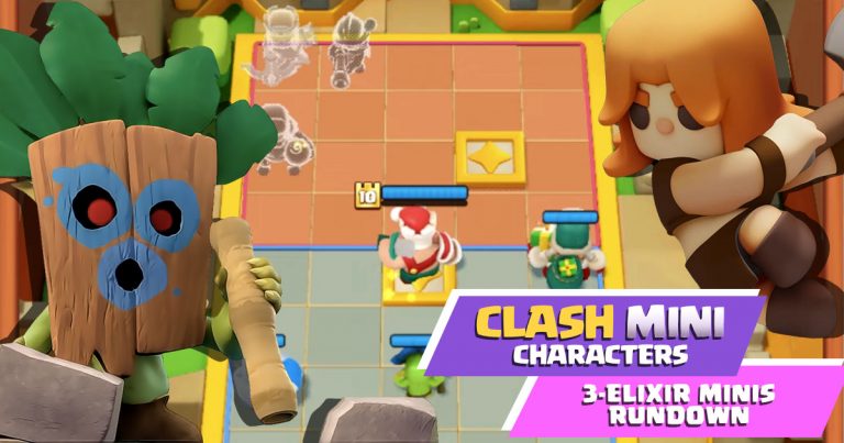 Clash Mini Characters - 3-Elixir Minis Rundown
