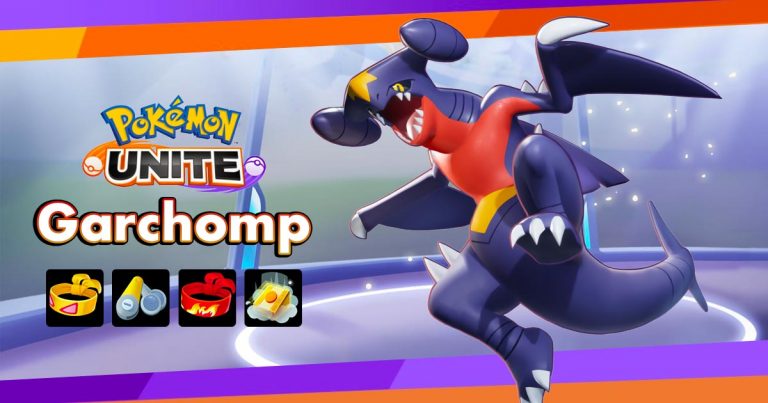 Garchomp Pokémon UNITE Build, Moveset & Items Guide