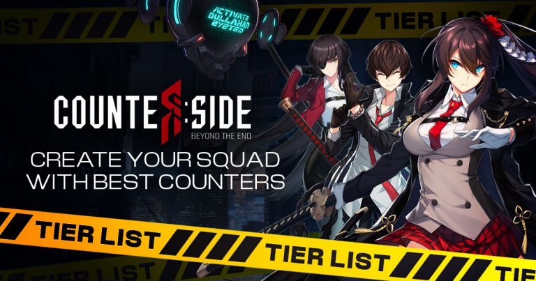 Counter:Side Tier List - Best Counters For Your Squad