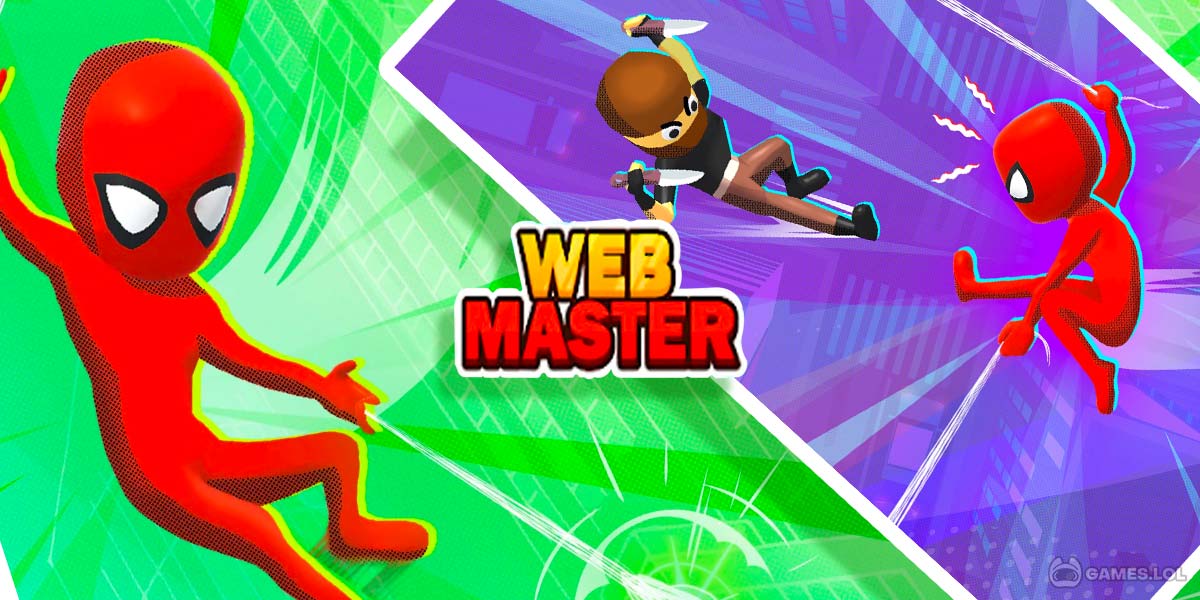 Web Master: Stickman Superhero - Download & Play for Free Here